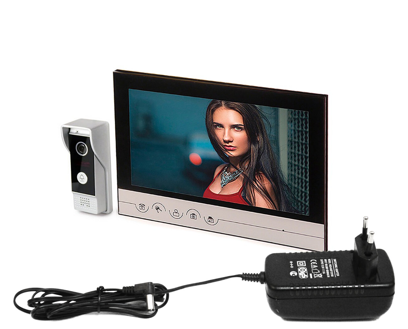 Домофон EP-В90PM - видеодомофон в квартиру, к подъездному домофону, в офис, возможность подключения замка