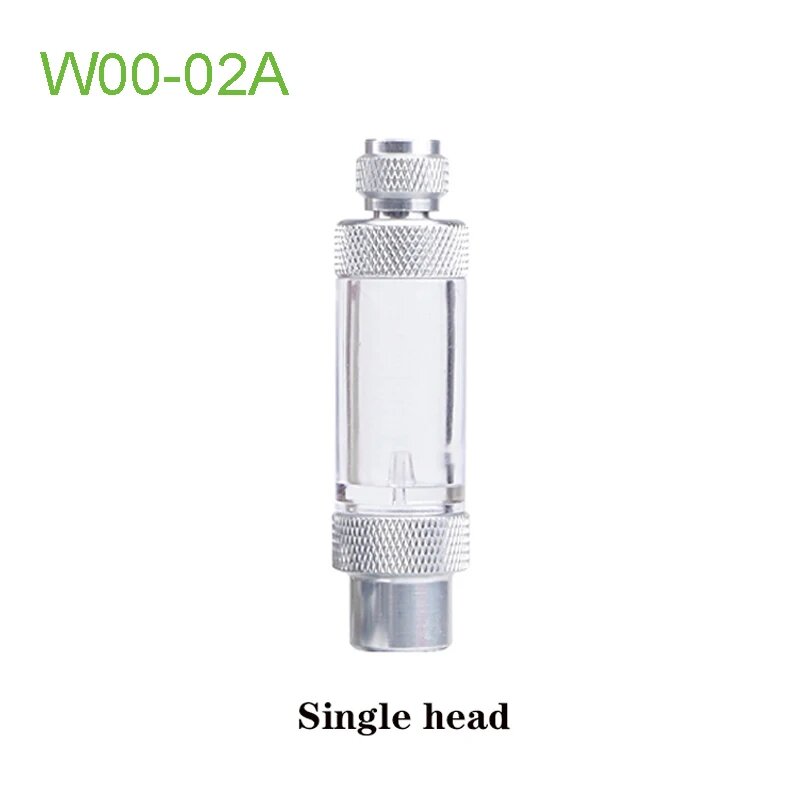 ZRDR Счетчик пузырьков CO2 для аквариума Белый, Single head