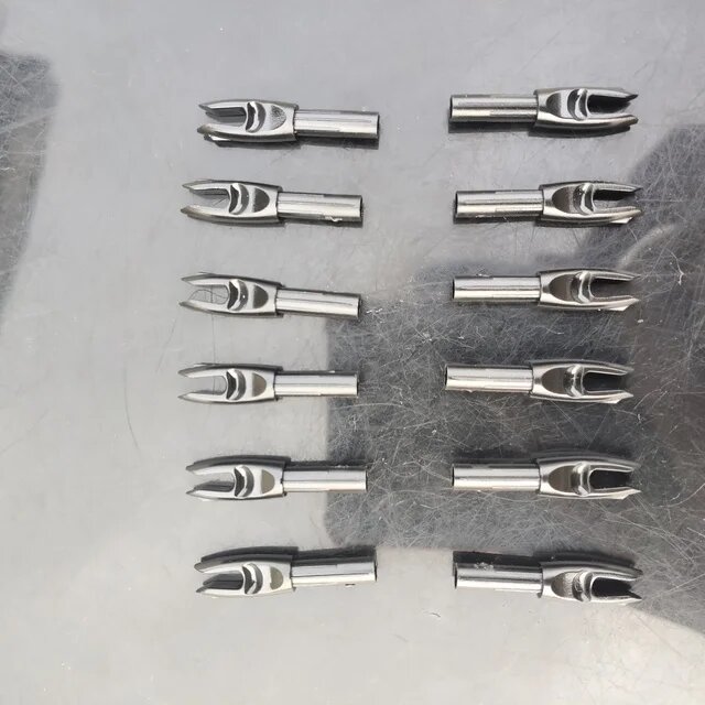 Вставные наконечники для стрел Yezeliyng, 50 шт, ID 4,2 мм Серебряный, 3