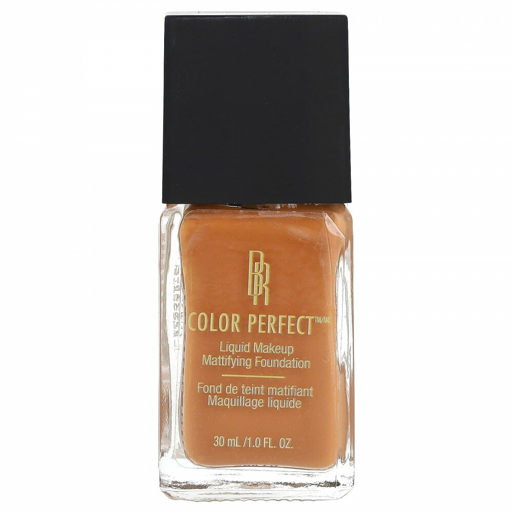 Black Radiance, Color Perfect, жидкий матирующий тональный крем, 8413 ром со специями, 30 мл (1 жидк. унция)