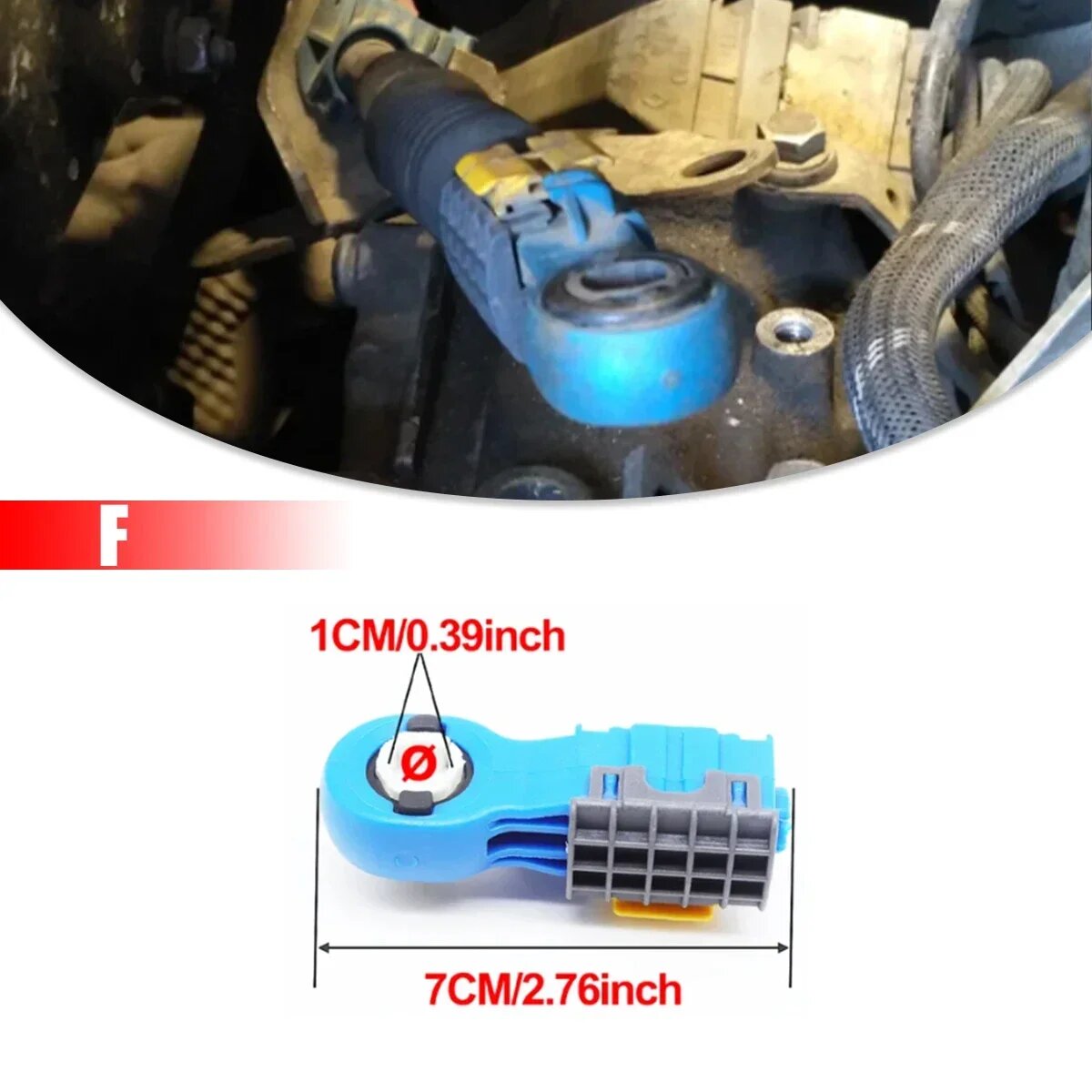 Рычаг переключения передач, концевой кабель, соединительный разъем, адаптер, пряжка, запасная часть для Citroen Peugeot Audi VW Ford Suzuki F