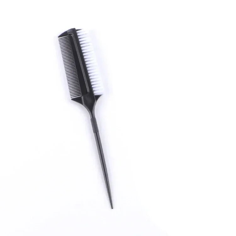 Двухсторонняя расческа YIYUEQIANLI для окрашивания волос Black