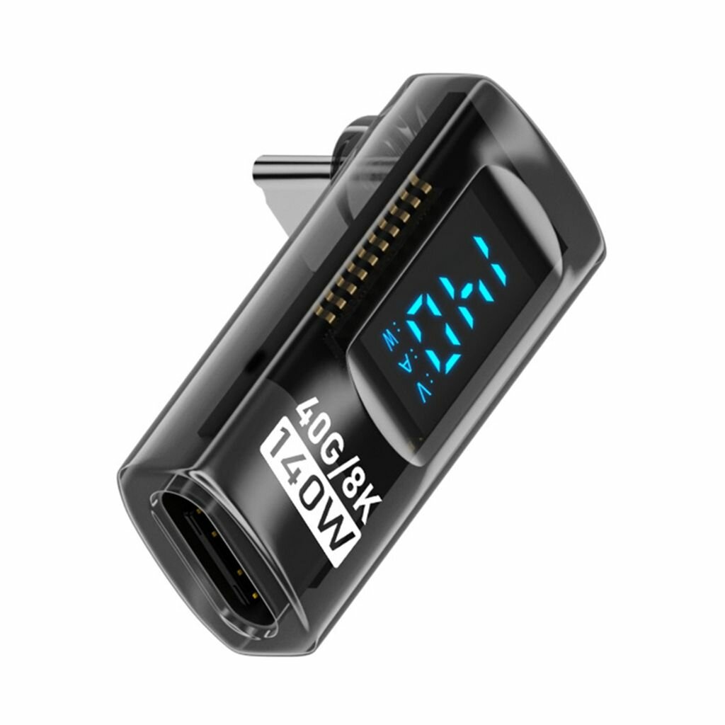 Тип адаптера USB C папа-мама Скорость передачи данных 40 Гбит/с Быстрая зарядка 140 Вт Поддержка видео 8K