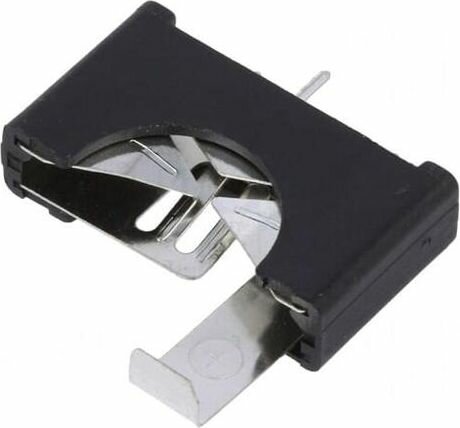 Панелька CONNFLY DS1092-16-B6P Панелька Размер CR1220 DL1220 Монтаж THT вертикальный d 12мм 1шт