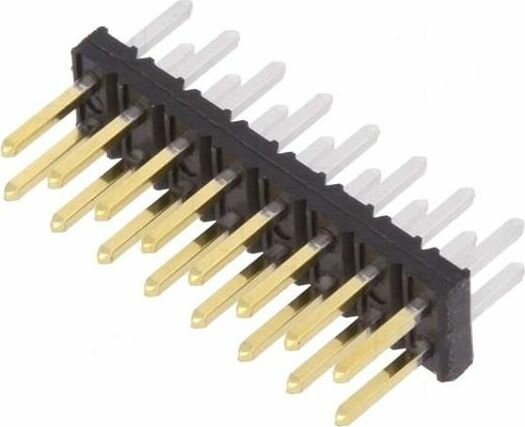 Штыревой разъем AMPHENOL 57102-F08-08ULF провод-плата "папа" Minitek 2мм PIN 16 THT 1 шт