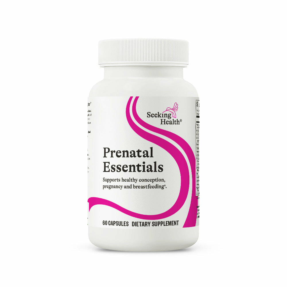Seeking Health, Prenatal Essentials, 60 вегетарианских капсул