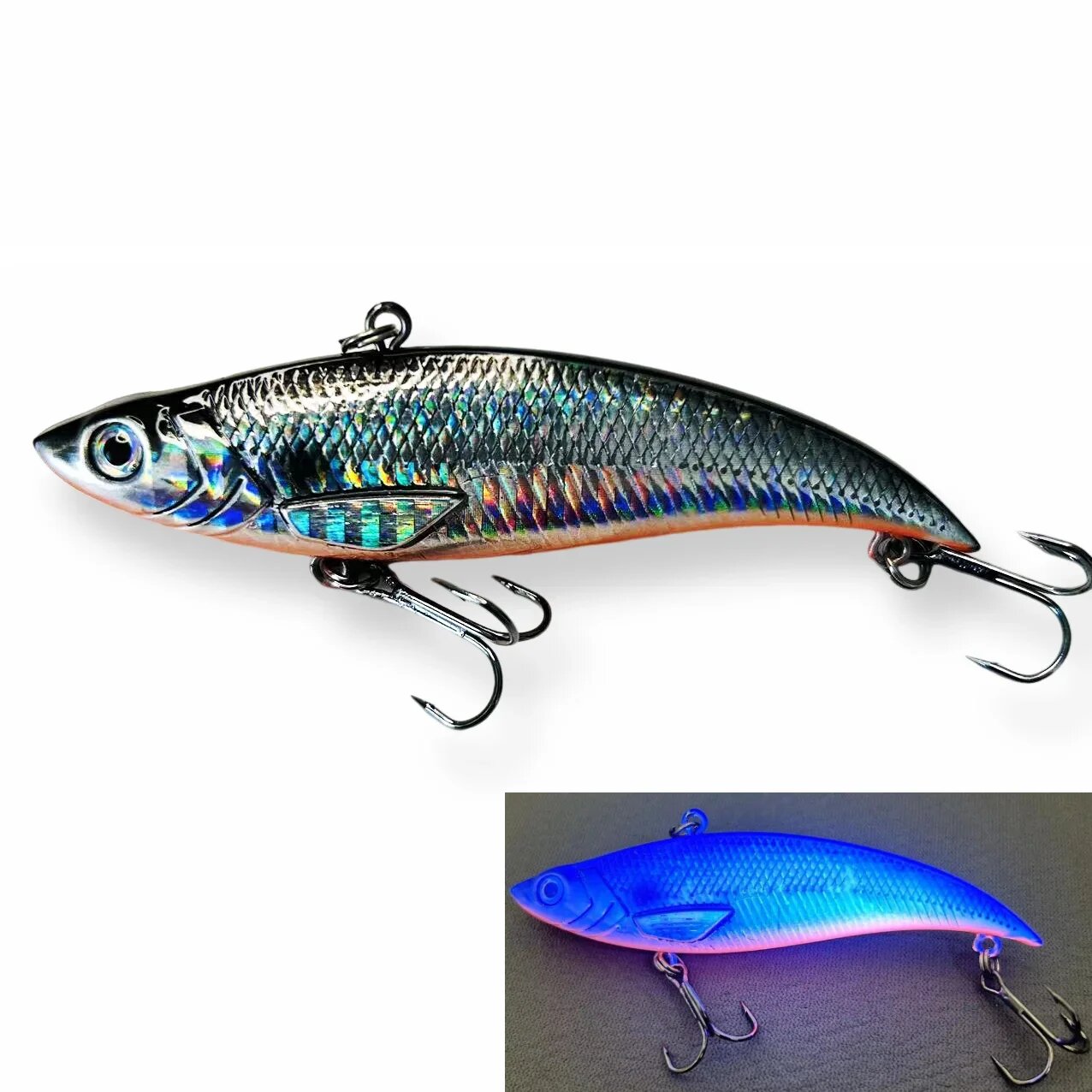 Fangbait Smith Bay Blue 90HS Vika 90S приманка для зимней рыбалки H