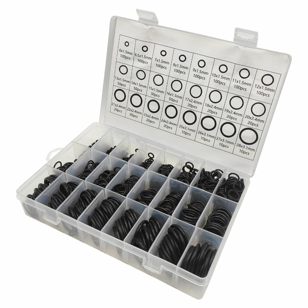 Принадлежности для инструментов,1200 шт. уплотнительных колец + инструмент для уплотнения, 1 комплект