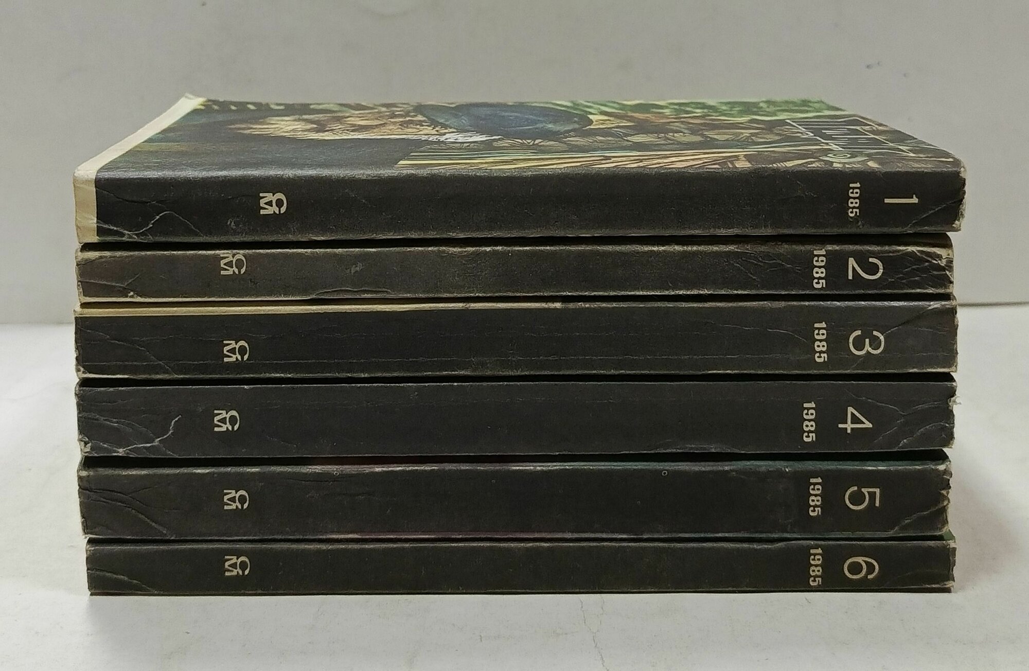 "Подвиг" 1-6/1985 (комплект из 6 книг)