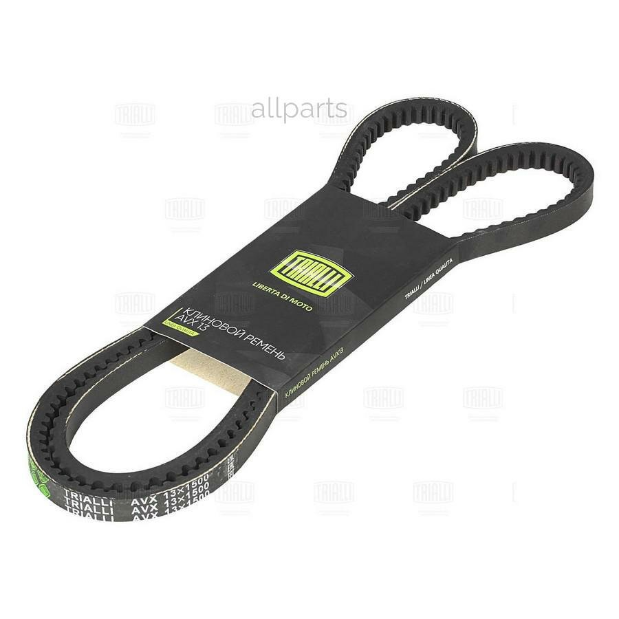 TRIALLI AVX13X1500 Ремень приводной для а/м ГАЗ 66/ПАЗ 3205 (змз. 513) зубчатый TRIALLI AVX13X1500
