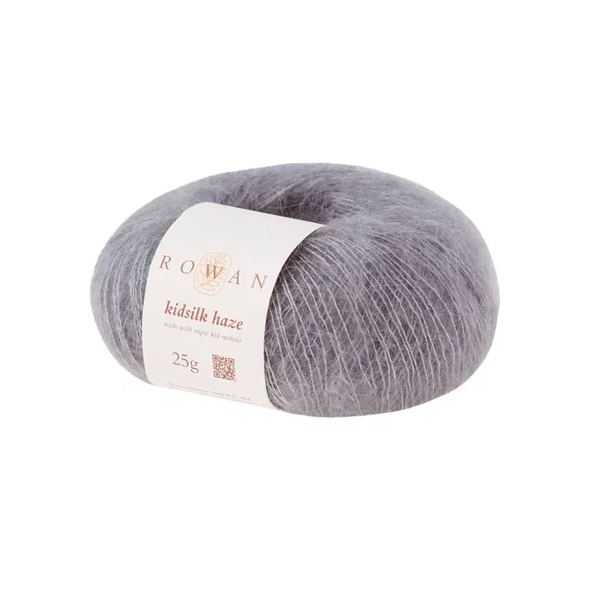 Kidsilk Haze /Кидсилк Хэйз/ пряжа Rowan, Z012000 (664, steel (сталь), серый)
