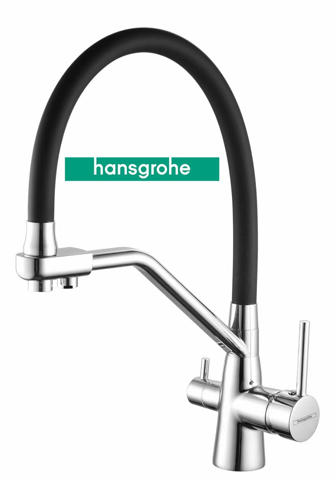 Hansgrohe Смеситель для кухни с гибким изливом и подключением фильтра