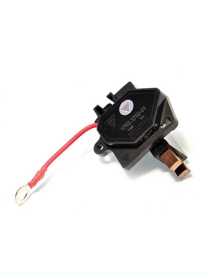 Щеточный узел генератора ВАЗ 2109, 21074, в сборе, Энергомаш, 1702.3702-01, 2108-3701500