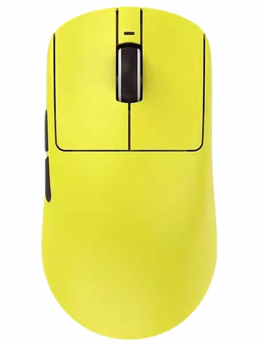 Игровая мышь беспроводная VXE DragonFly R1 PRO MAX, PAW3395, желтый