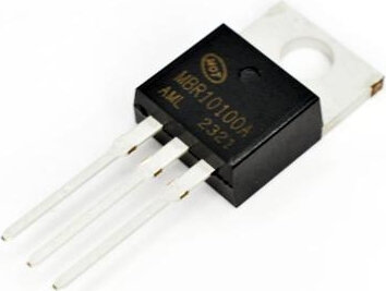 Диод MOT MBR10100A 100V 10A 770mV@5A TO-220 Schottky BarrIer DIodes (SBD) ROHS, 1 шт