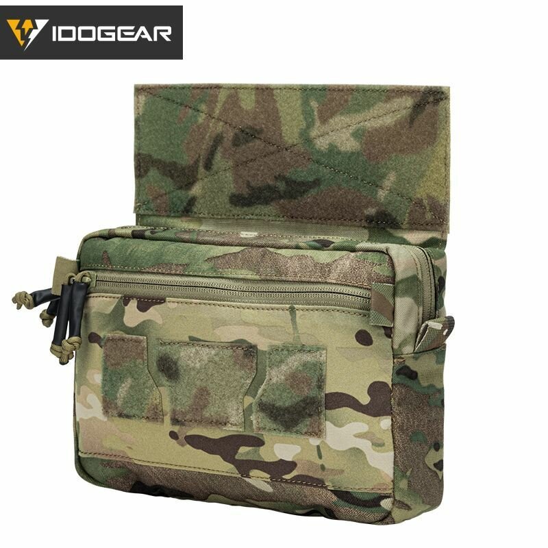 Подсумок IDOGEAR Тактическая подвесная сумка FERRO DOPE Брюшная поясная D3 JPC FCPC 3587