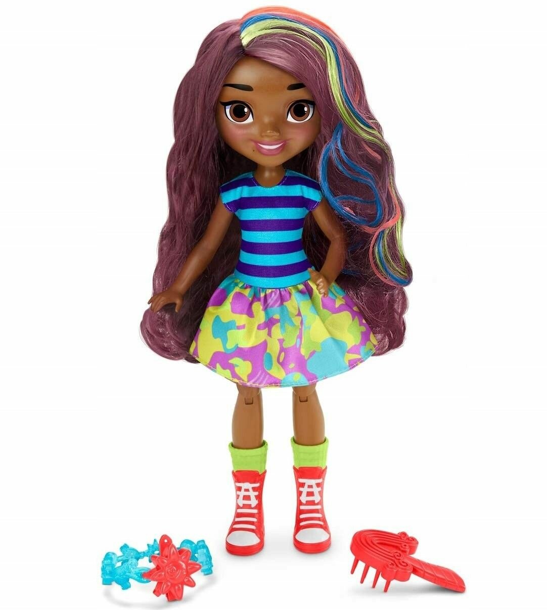 Кукла Рокс колорист Rox Салон Санни Sunny day 28 см, красно - коричневый