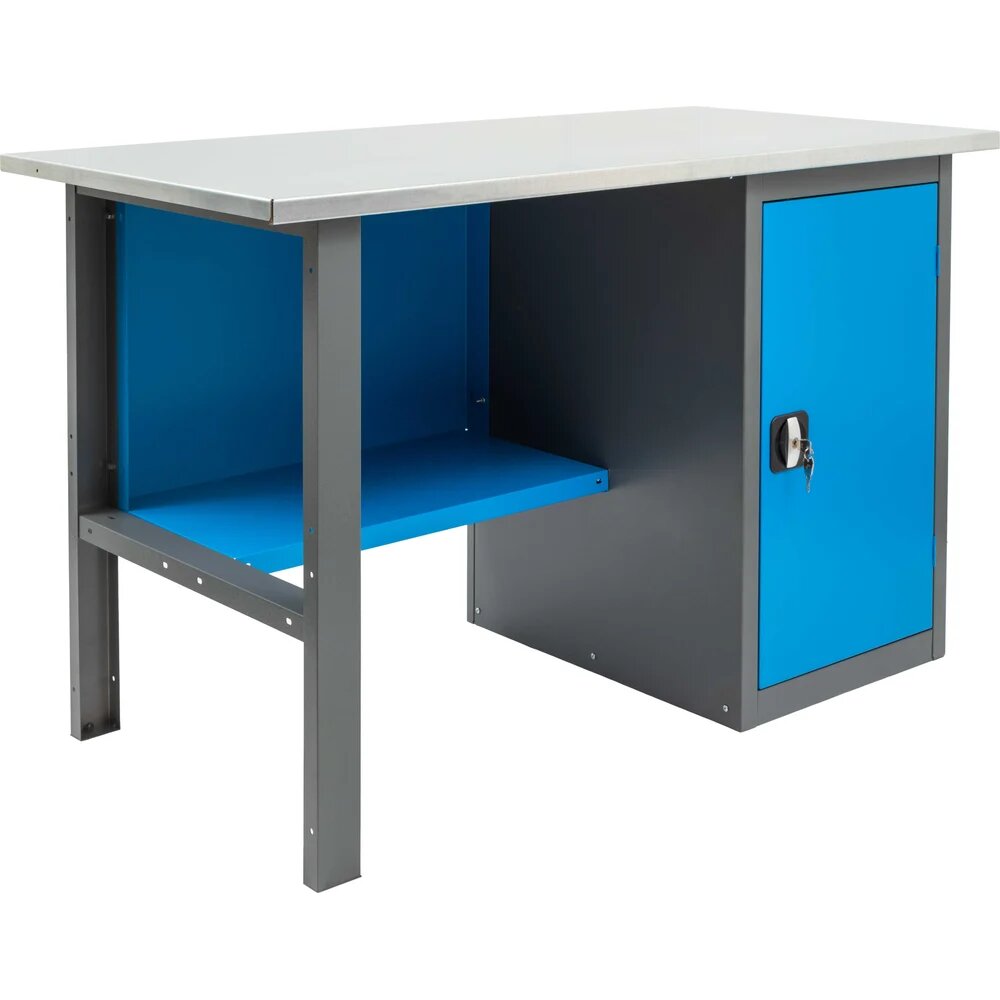 Верстак с тумбой Gigant 1390х685х850 ВТ(Россия), нагрузка 300кг, столешница 25мм МДФ, G-ВТ-1.4