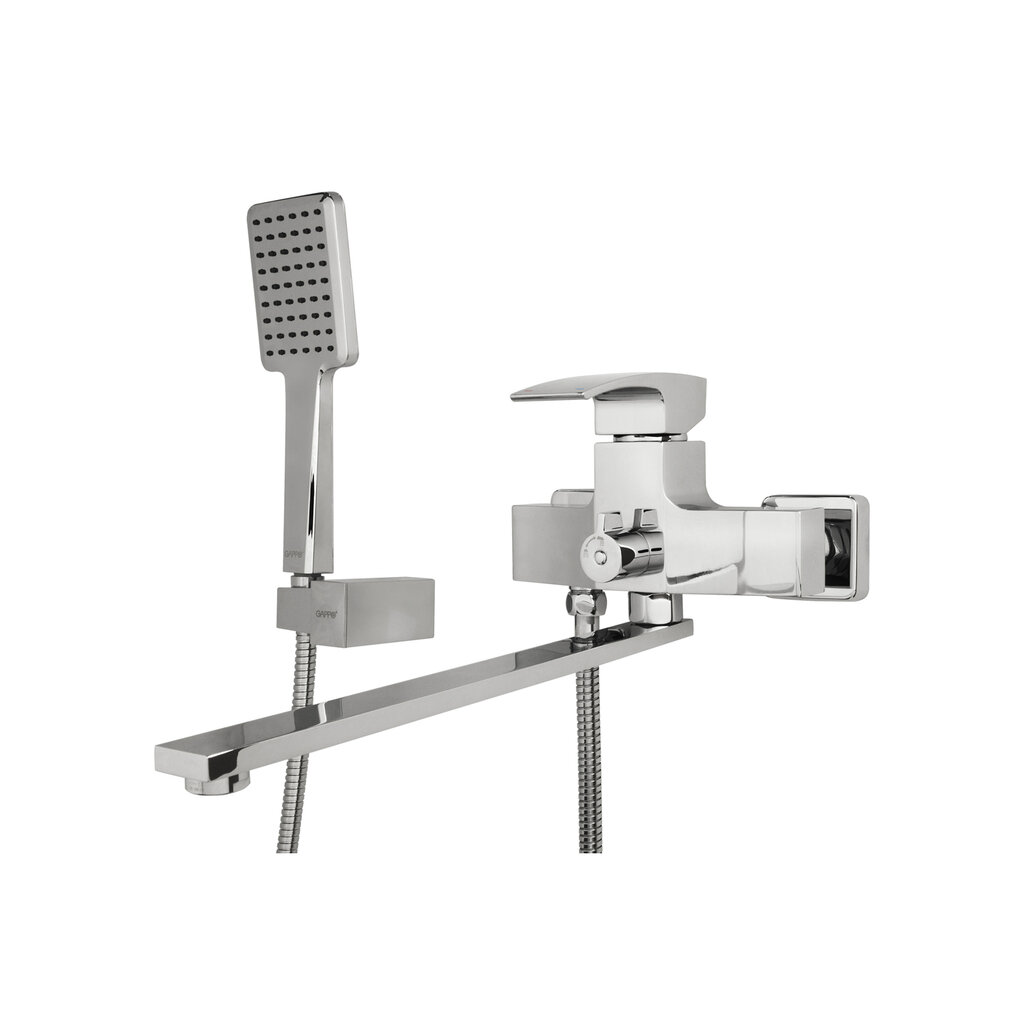 Смеситель для ванны и раковины 35к G2207 GAPPO див корп L-нос, хром