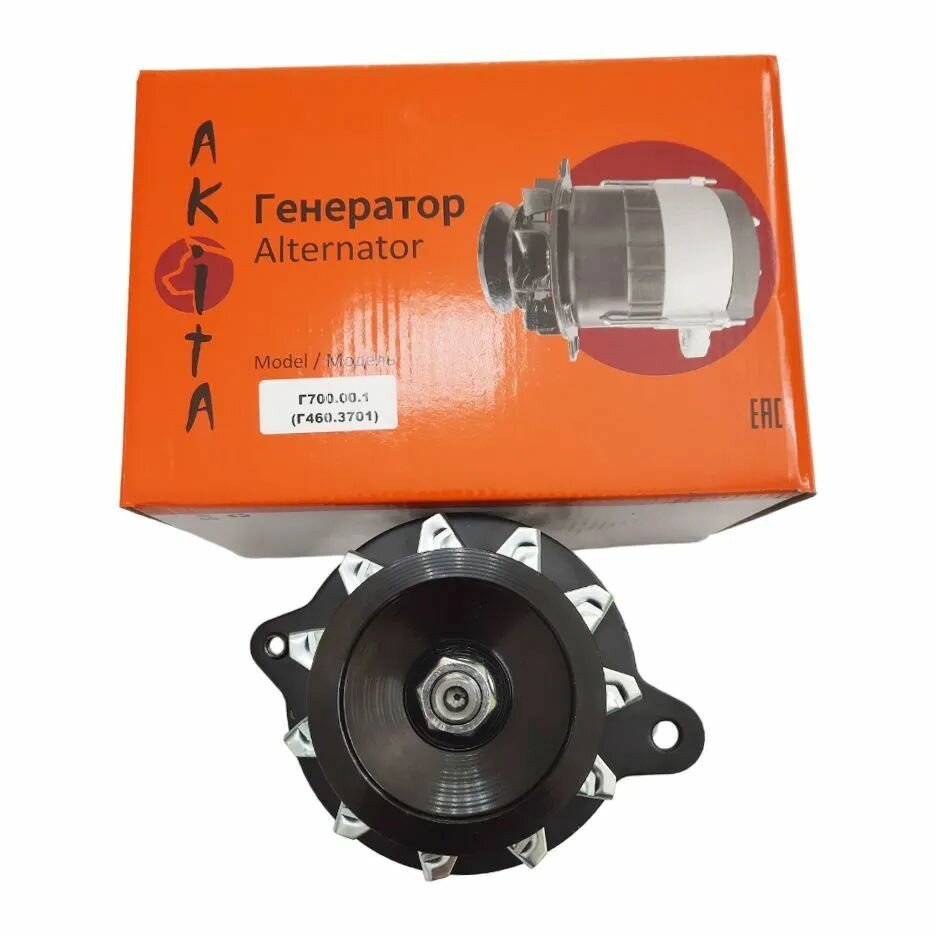 Генератор 12 В (14 V) на двигатели Д-50, Д-65 Г700.00.1 (Г460.3701), 700 Вт, AKITA