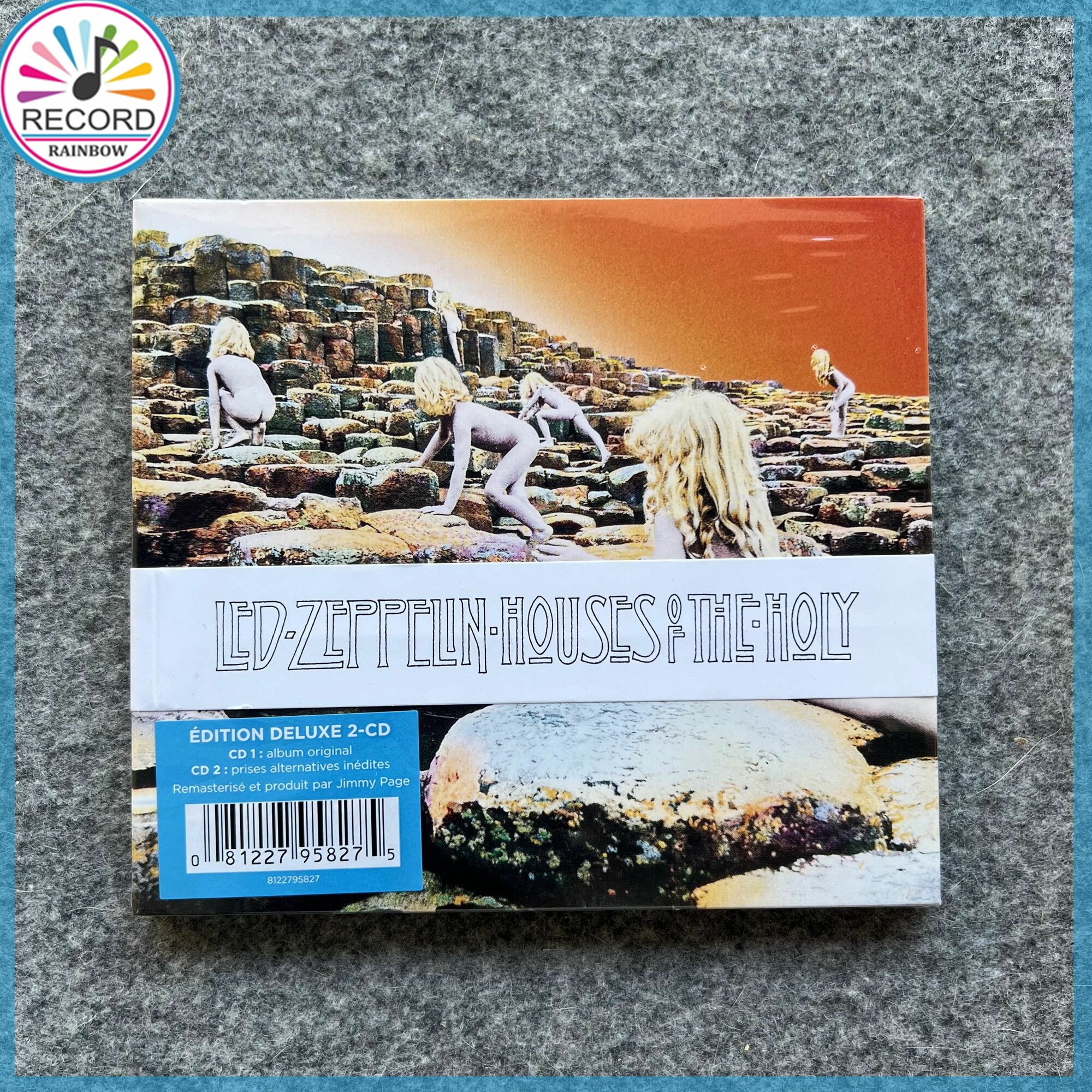 CD Led Zeppelin Houses of the Holy 2CD запечатанный совершенно новый альбом компакт-диск 2 диска