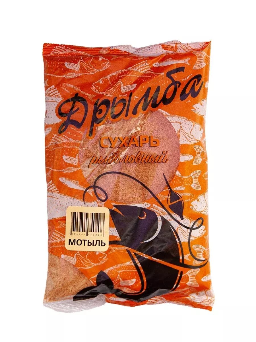 Прикормка рыболовная Сухарь панировочный Дрымба