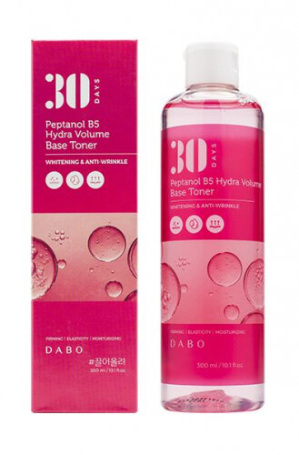 Укрепляющий тонер для лица Dabo с пептидами и витамином B5, 300 мл
