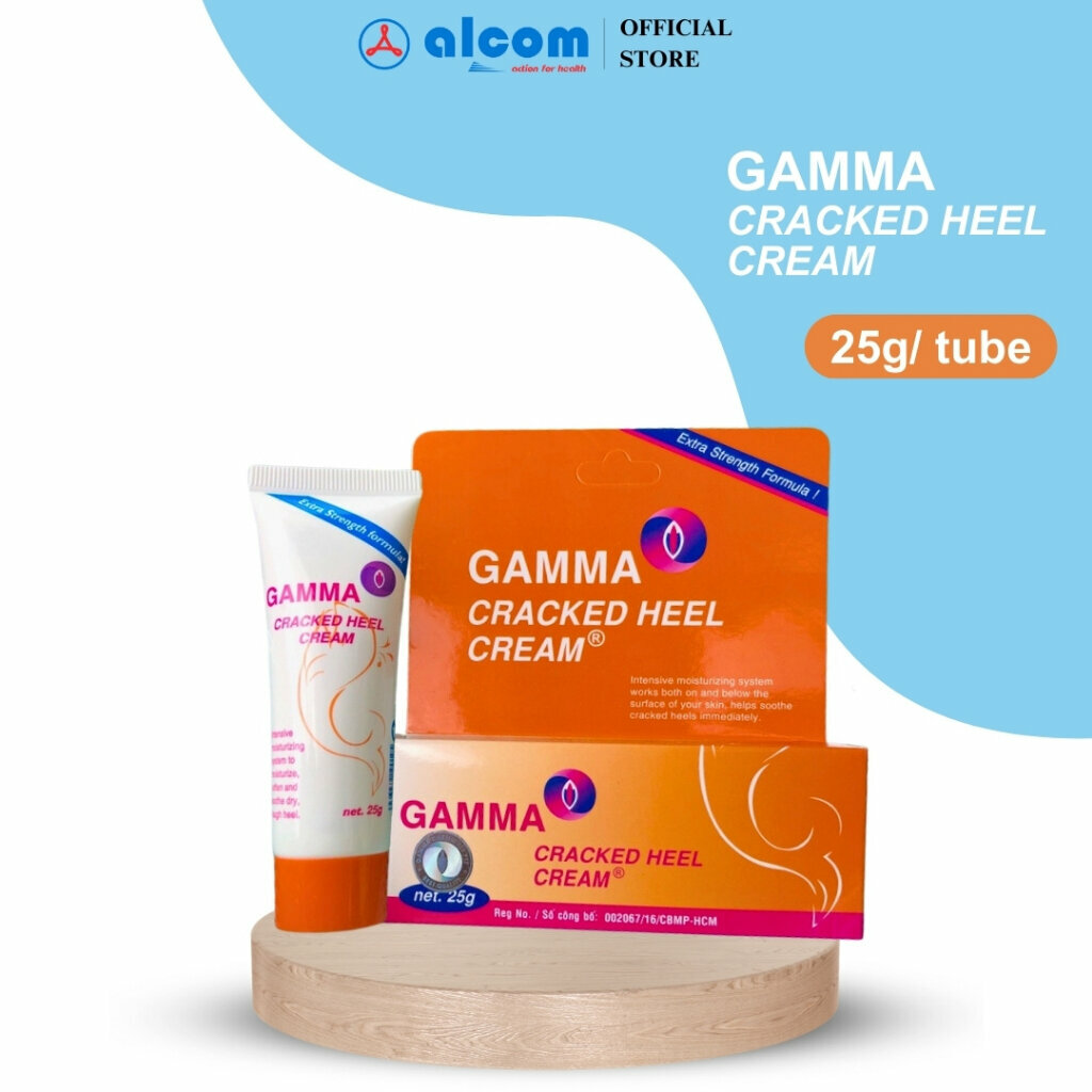 Крем от трещин на пятках GAMMA Cracked Heel Cream увлажняющий и восстанавливающий, Вьетнам, 25 гр.