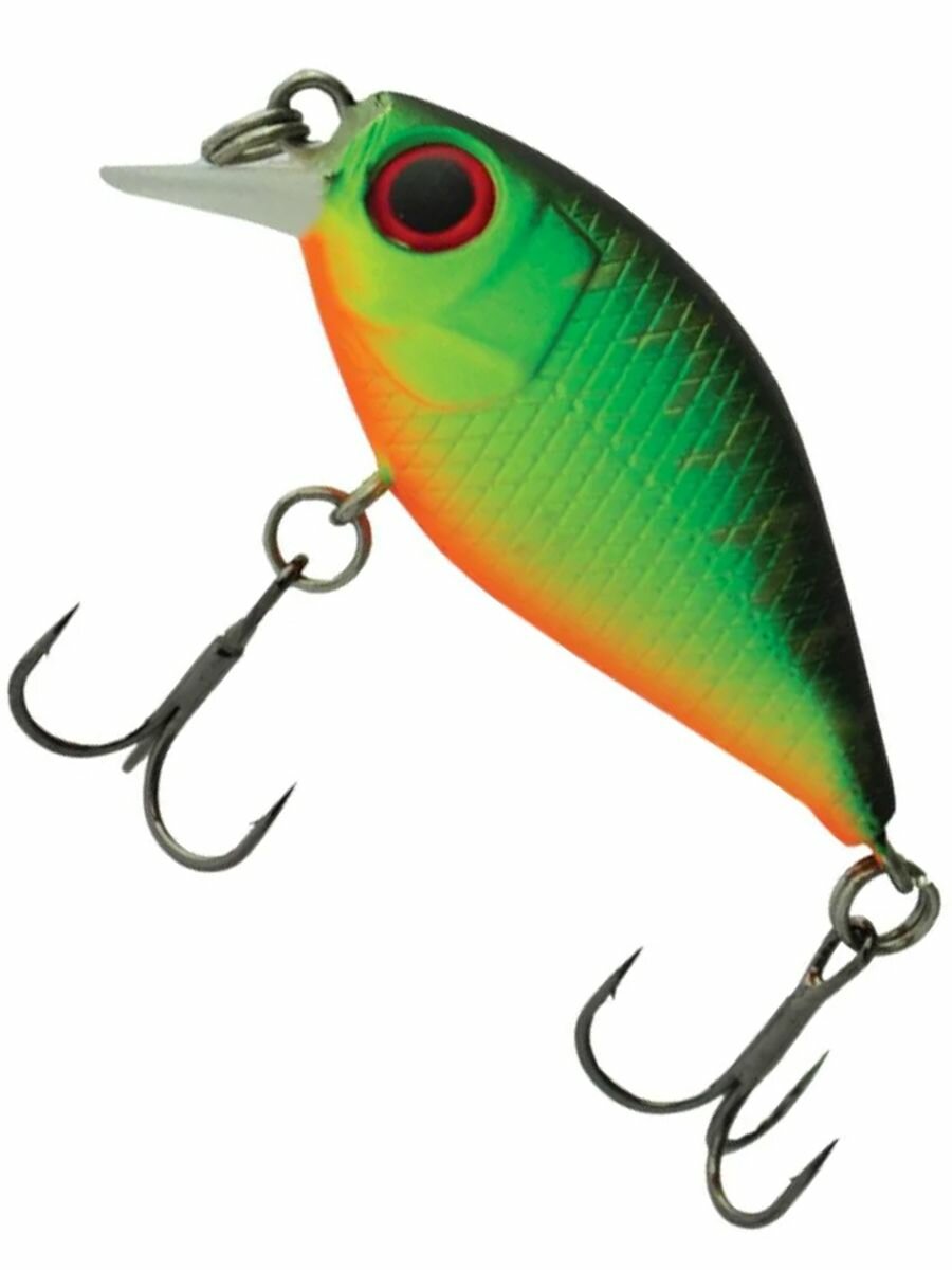 Воблер для рыбалки Mottomo Chubber SR 36F 3,8g Ghost Tiger, крэнк плавающий для спиннинга. Приманка на голавля, форель, окуня, жереха