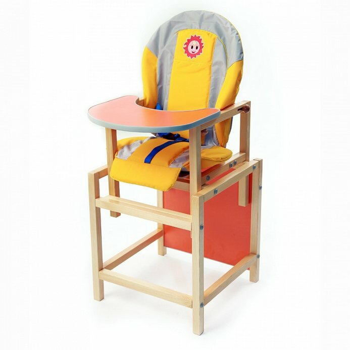 Стол и стульчик для кормления "солнышко" Арт. СТД0604
