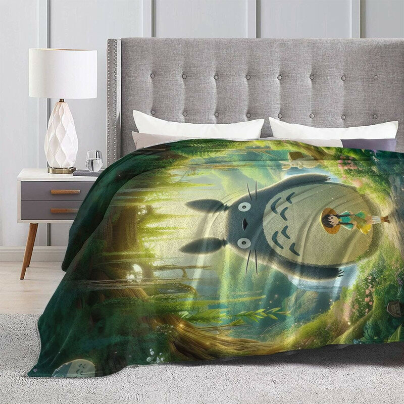 Пледы Мой сосед Тоторо Плед Тоторо Totoro от My Neighbor Totoro