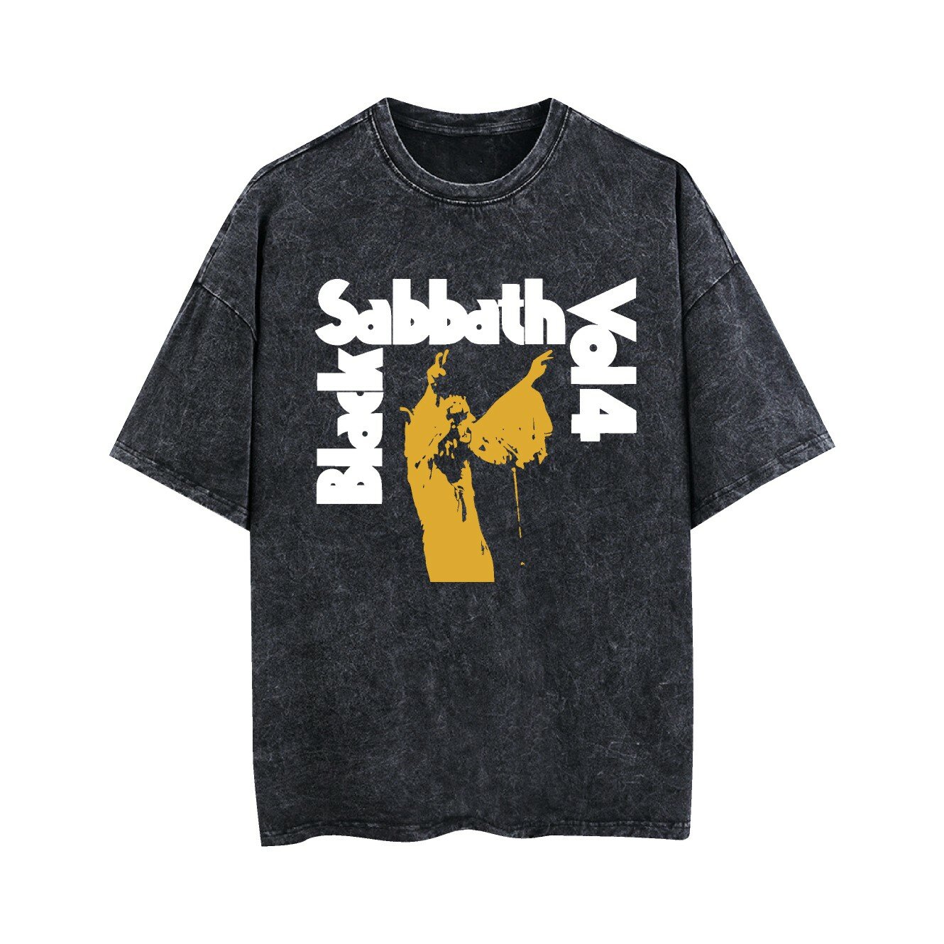 Ретро-футболка Black Sabbath Vol. 4 Album Art Black Sabbath Shirt
