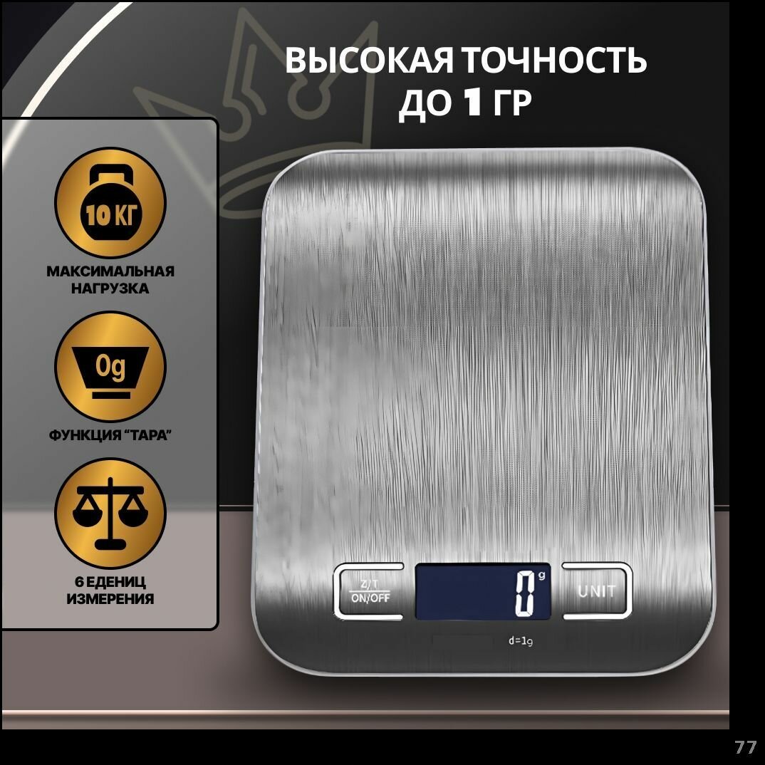 Весы кухонные электронные Qupi