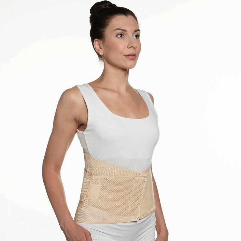 Fosta FS 5511 Корсет поясничный с усиленными пластинами облегченный (широкий) L (80-90см)