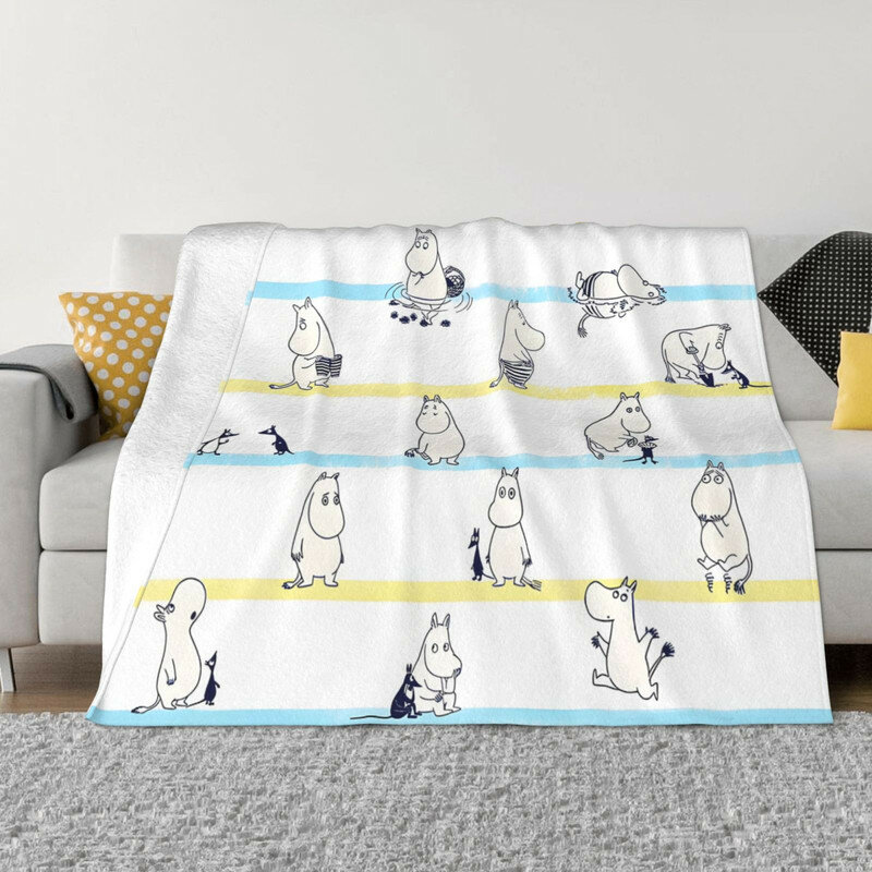 The Moomins Плед Moomin Пледы Муми-тролли Moomintroll Муми-тролль