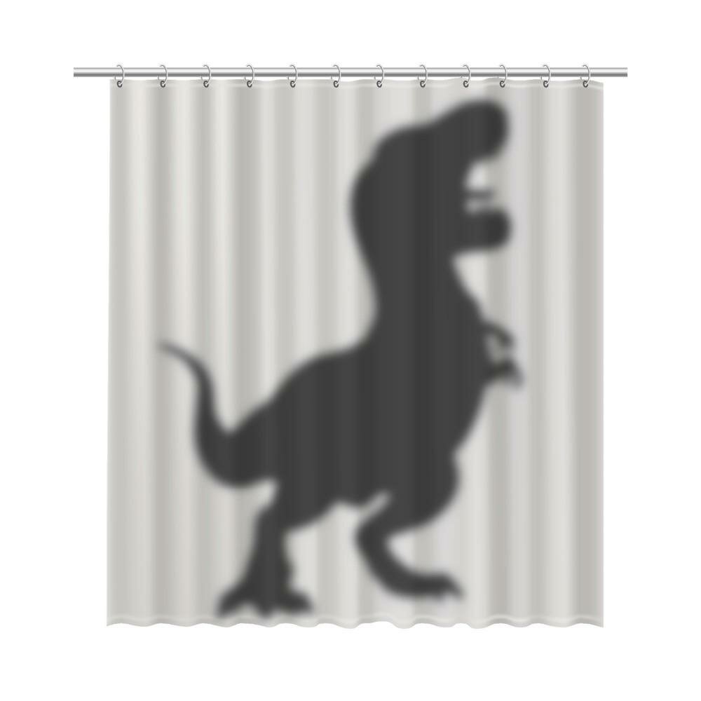 Штора для ванной Fixsen Dino FX-2521 180x200 см полиэстер цвет белый