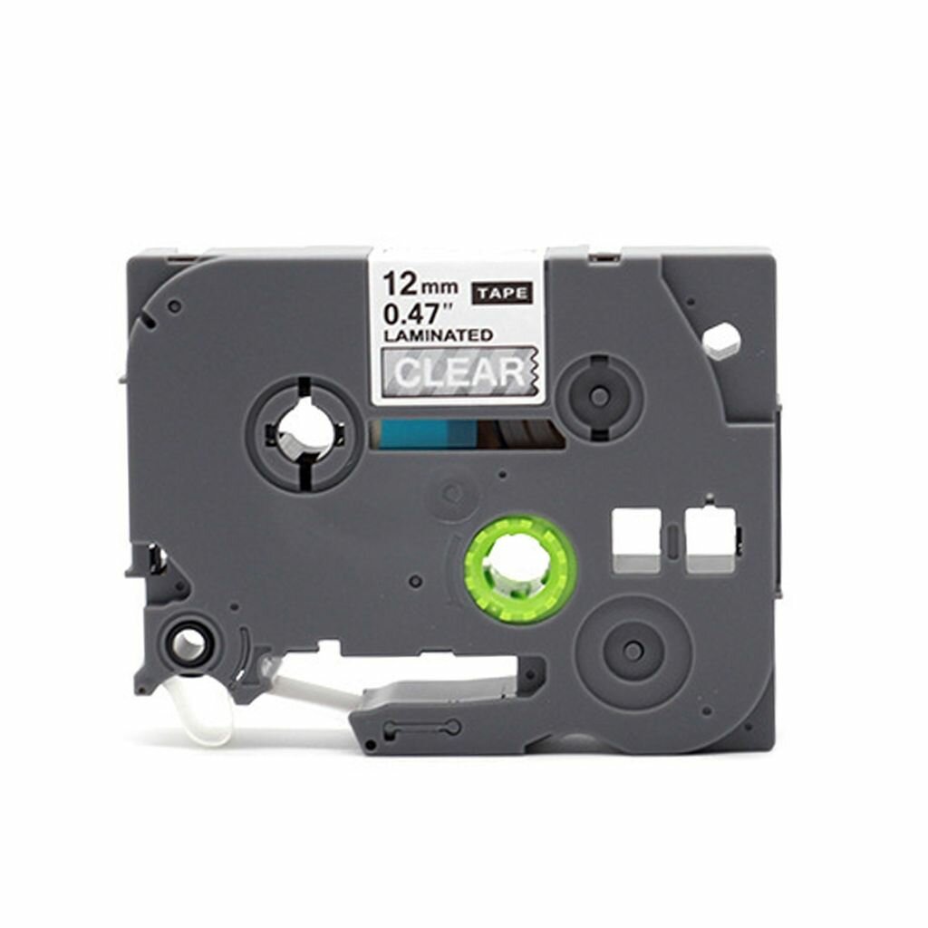 Замена ламинированной ленты для создания этикеток с прозрачными надписями толщиной 12 мм /0,47 дюйма