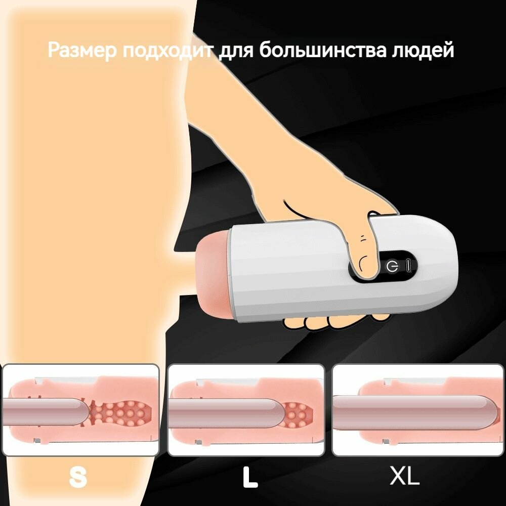 Мужской мастурбатор, перезаряжаемым устройством для мастурбации