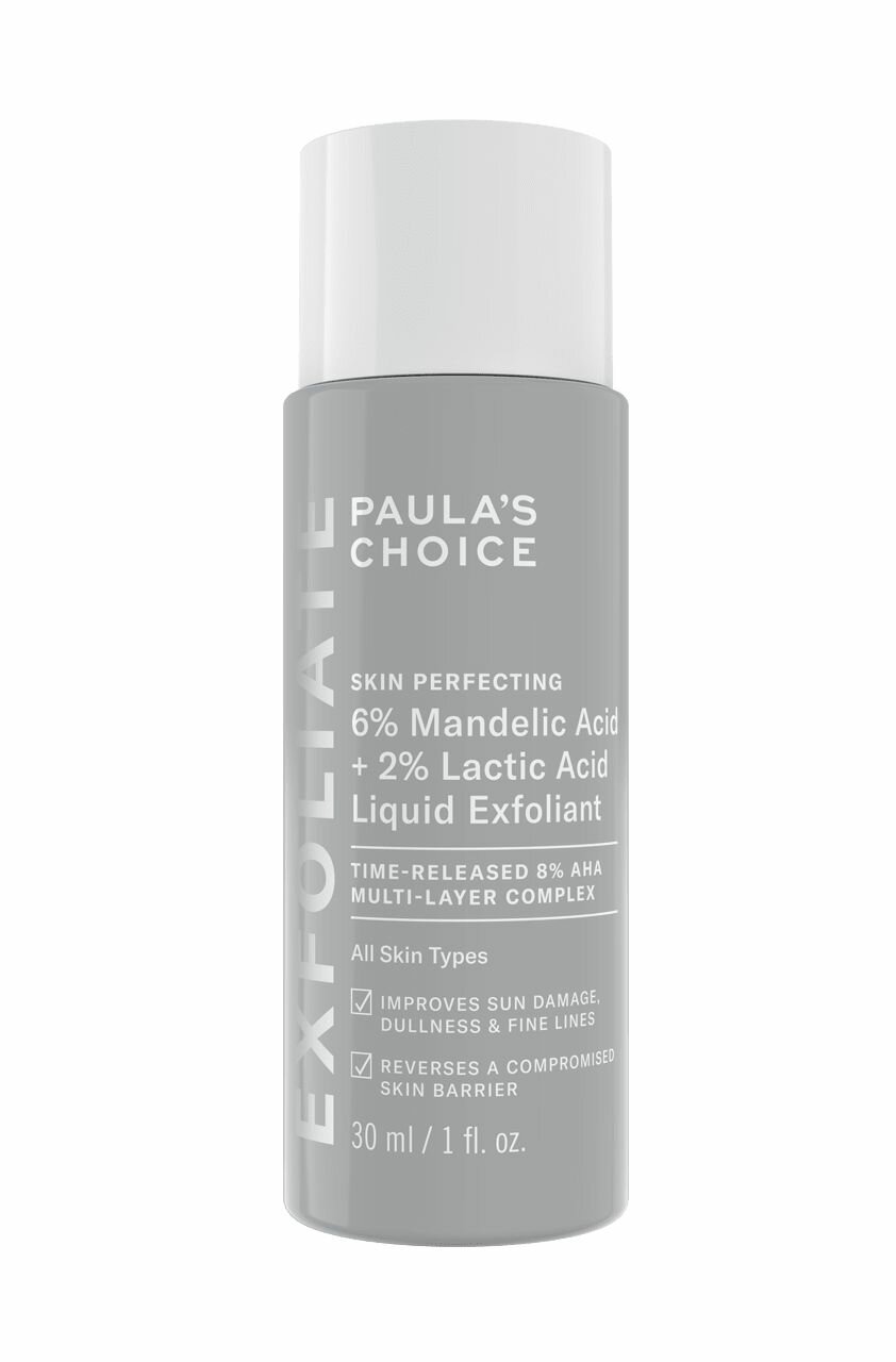 Кислотный отшелушивающий эксфолиант для лица 30 мл Paulas Choice - Skin Perfecting 6% + 2% Lactic Acid Liquid Exfoliant