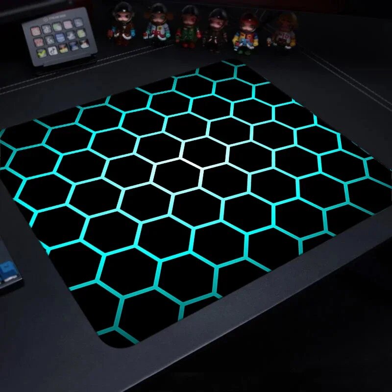 500X500 шестигранный игровой коврик для мыши, компьютерный ноутбук, резиновый коврик для мыши для ПК, геймера, украшение для рабочего стола, офисный коврик для мыши, настольный коврик, коврик