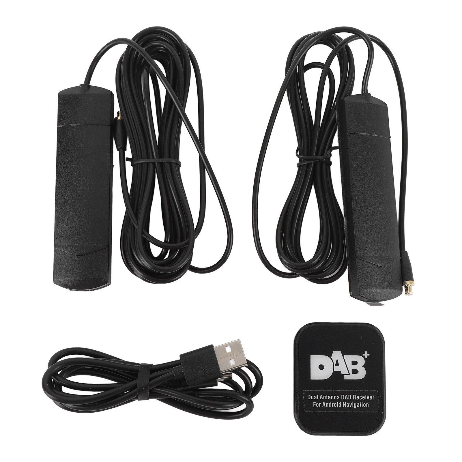 Радиоприемник Clear Sound Car DAB Цифровой радиовещательный приемник Комплект с антенной для Android Car Stereo