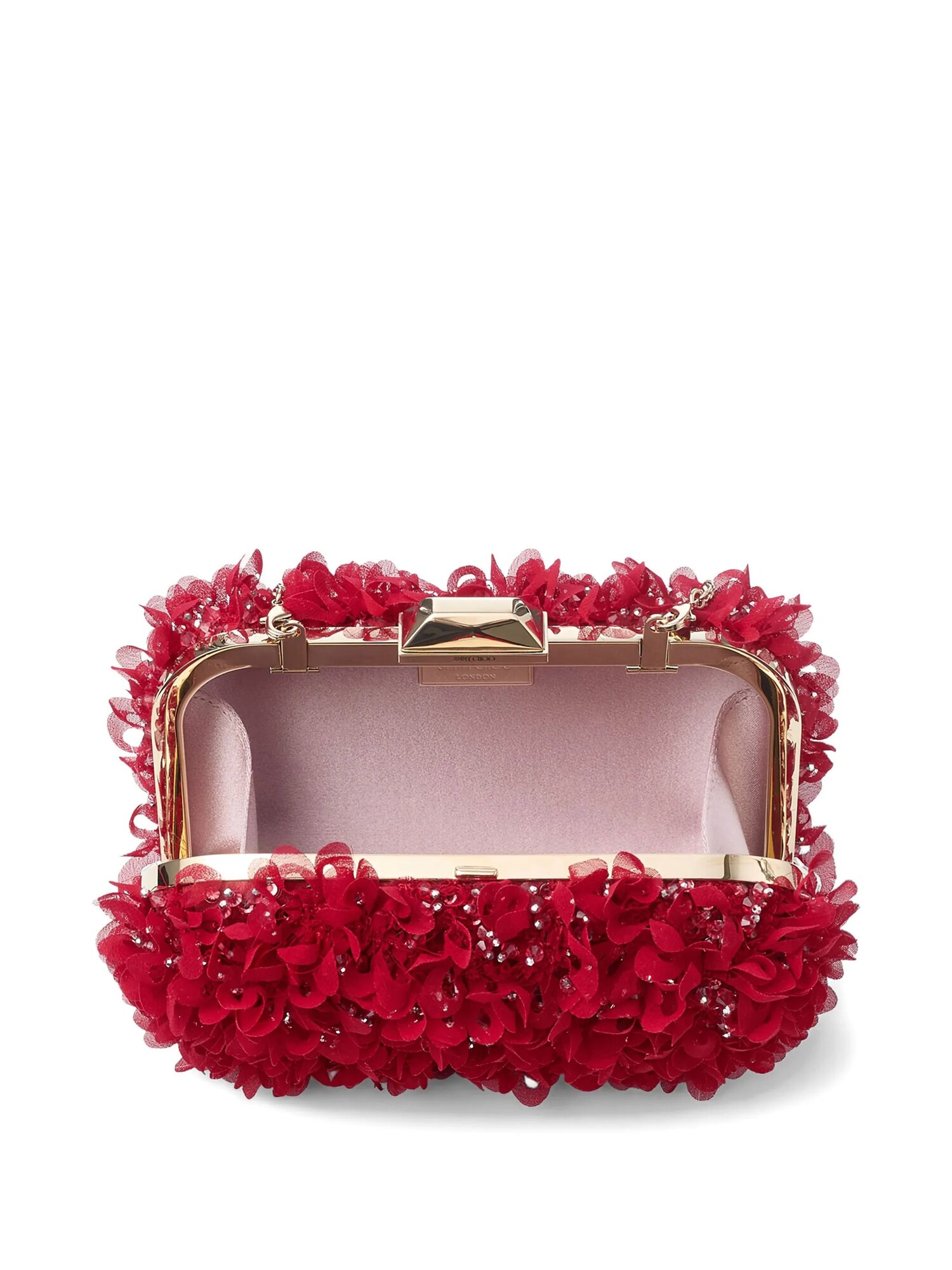 Сумка JIMMY CHOO Cloud, red — фото 1