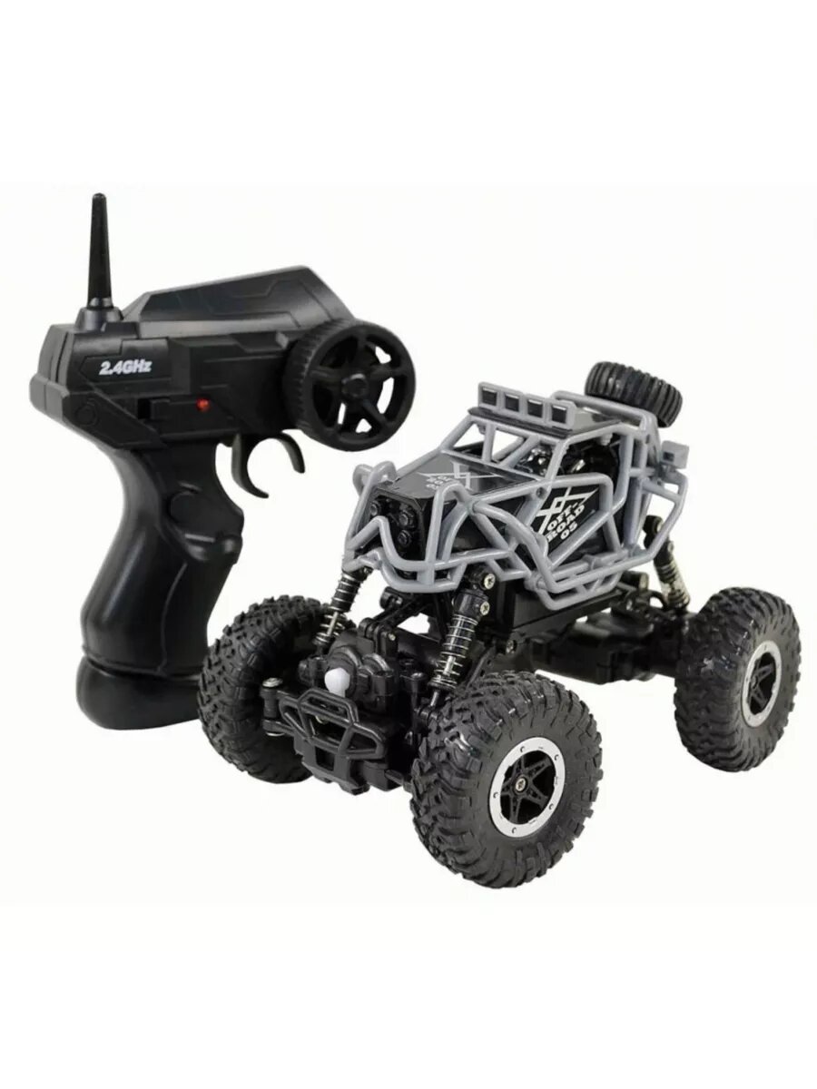 Краулер радиоуправляемый HB Toys "4WD RTR", масштаб 1:43, с пультом ДУ пистолетного типа