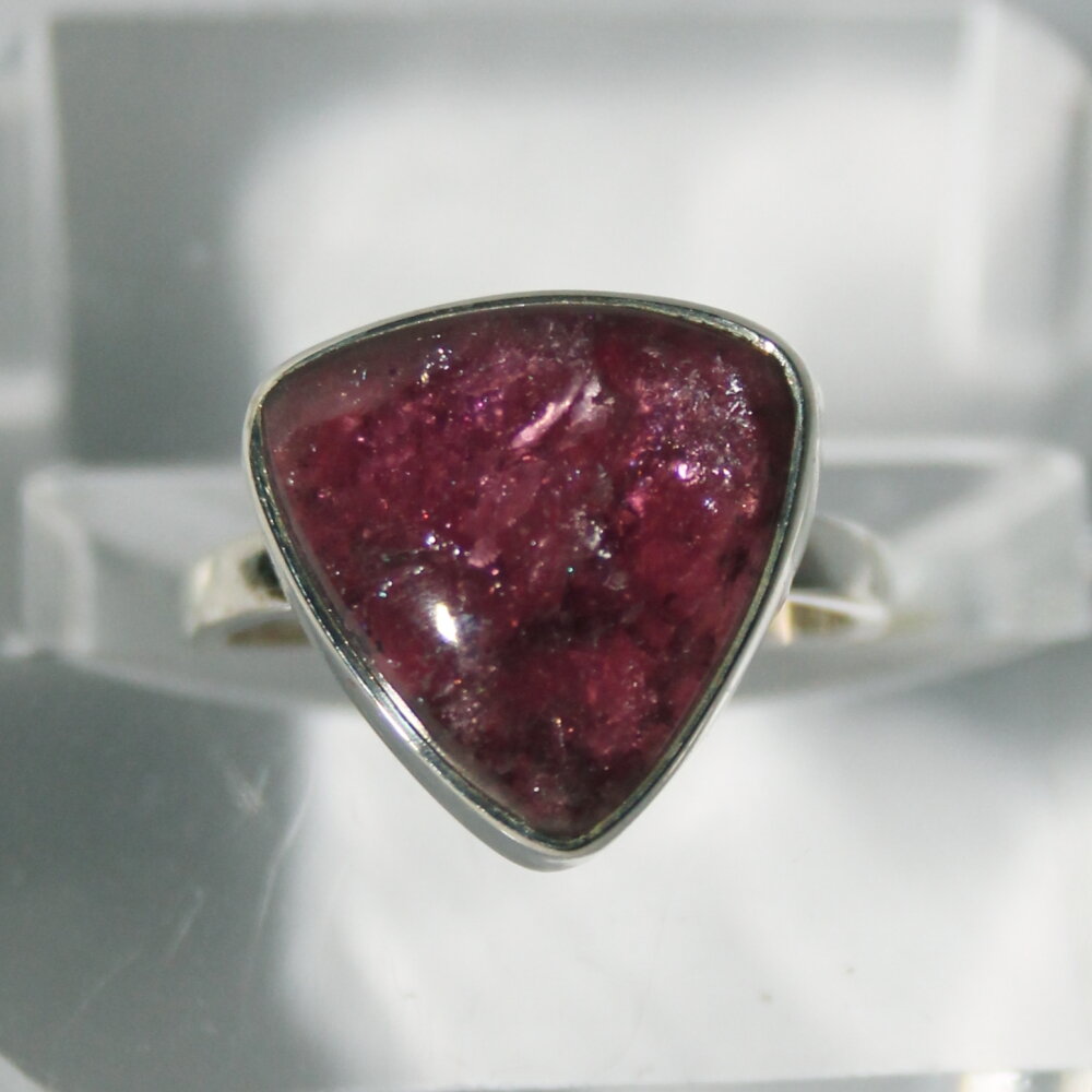 Кольцо-кулон, турмалин