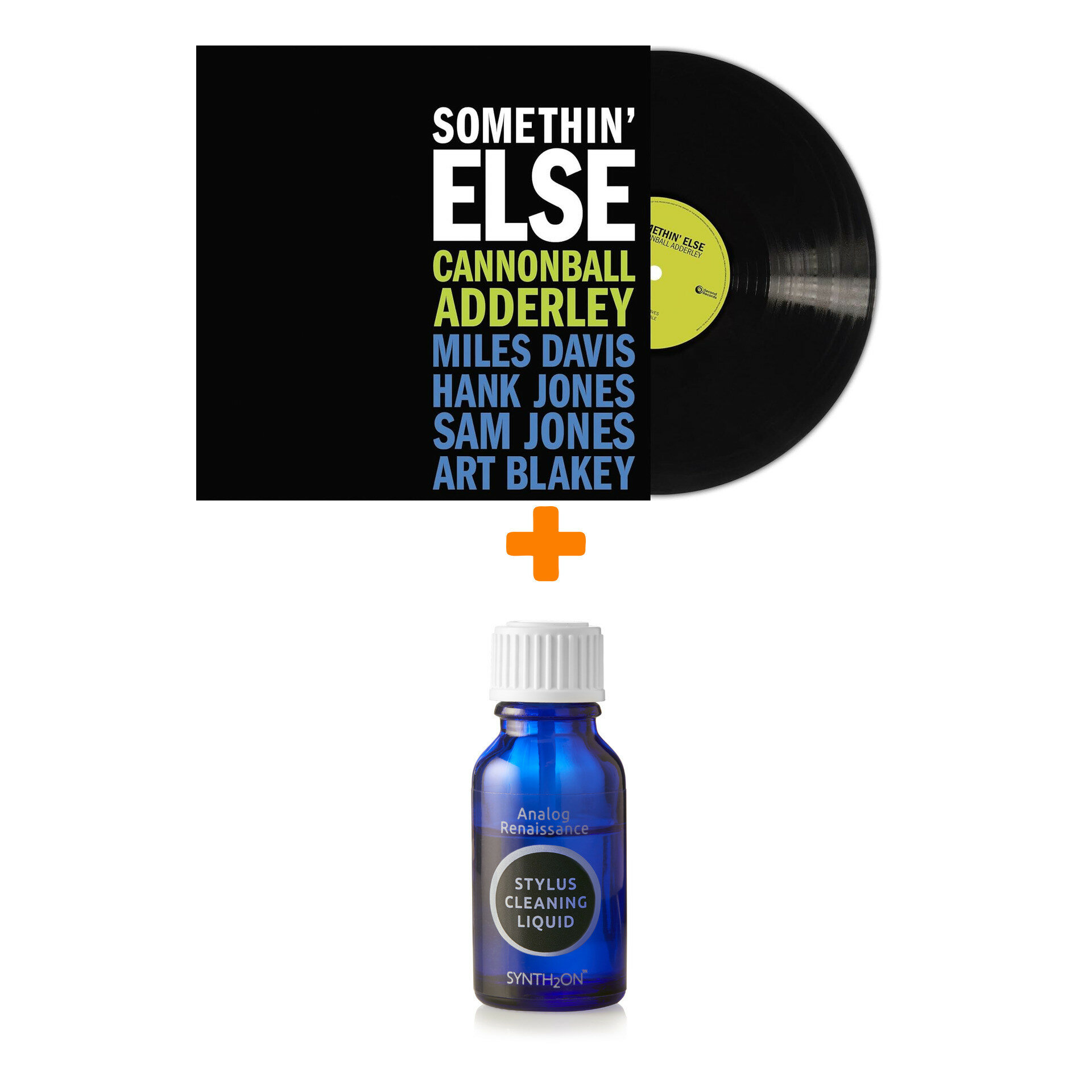 Cannonball Adderley & Miles Davis Somethin` Else LP + Жидкость для игл Shine