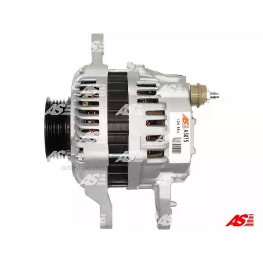 AS A5075 Генератор MMC ASX/COLT 1.1-1.5 04-12/LANCER X 1.5 08-3A91/4A90/ 4A91 12V 85A