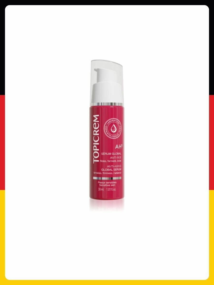 Сыворотка для ухода за кожей Topicrem AH3 Anti-Age Rejuvenating Skin Serum for First Wrinkles, 30 мл