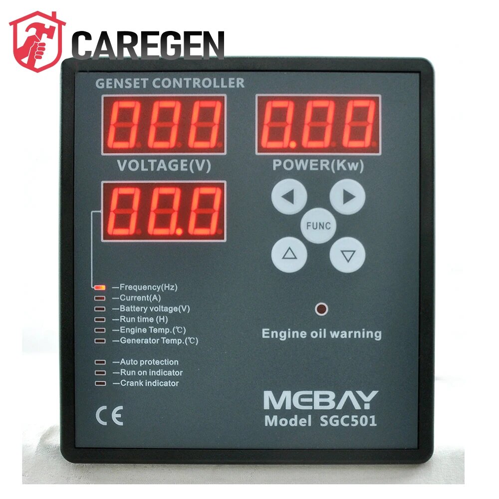 Контроллер Mebay SGC501 Генераторная установка Автоматическое обнаружение Защитная панель управления