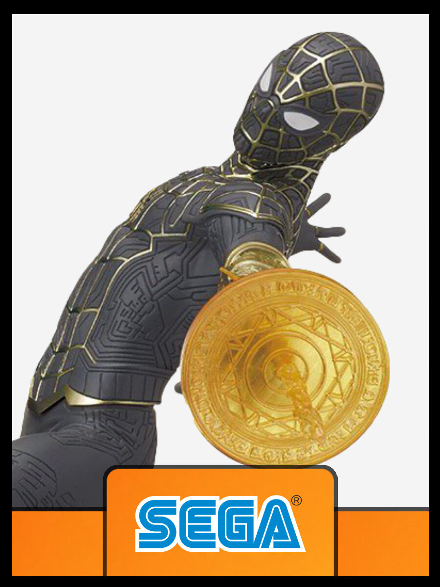 Оригинальная фигурка Spider-Man от Sega из No Way Home / Человек-паук «Человек-паук: Нет пути домой» 19 см
