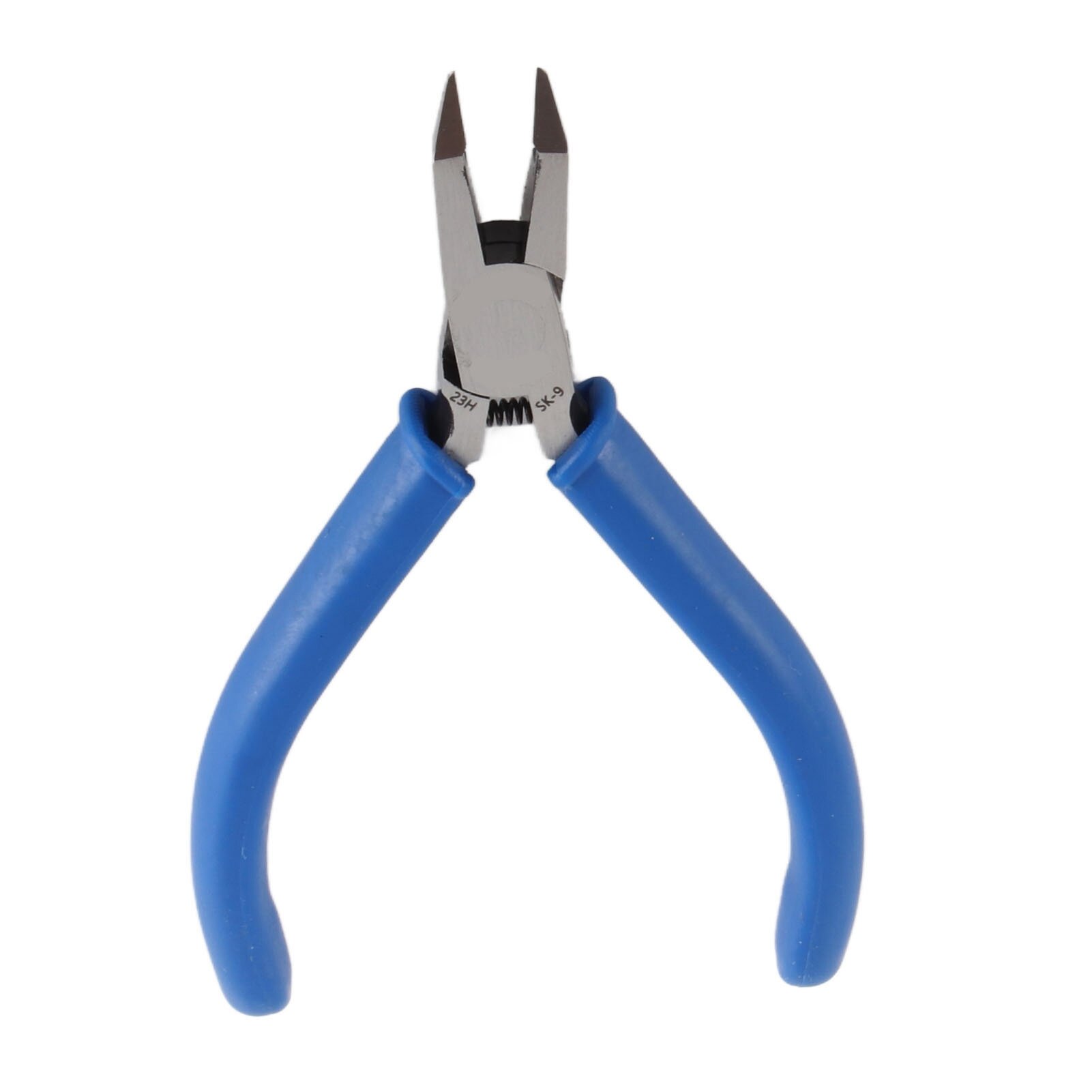 4.5 Inch Pliers Micro Flush Cutter Spring Load Wire Cutting for 1.5mm Resin Plastic Copper Iron Wires